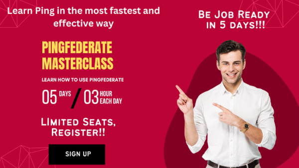 Pingfederate Crash Course Pingfederate Crash Course